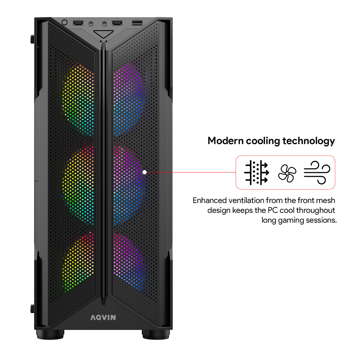 AQVIN AQ20 Gaming PC Tower