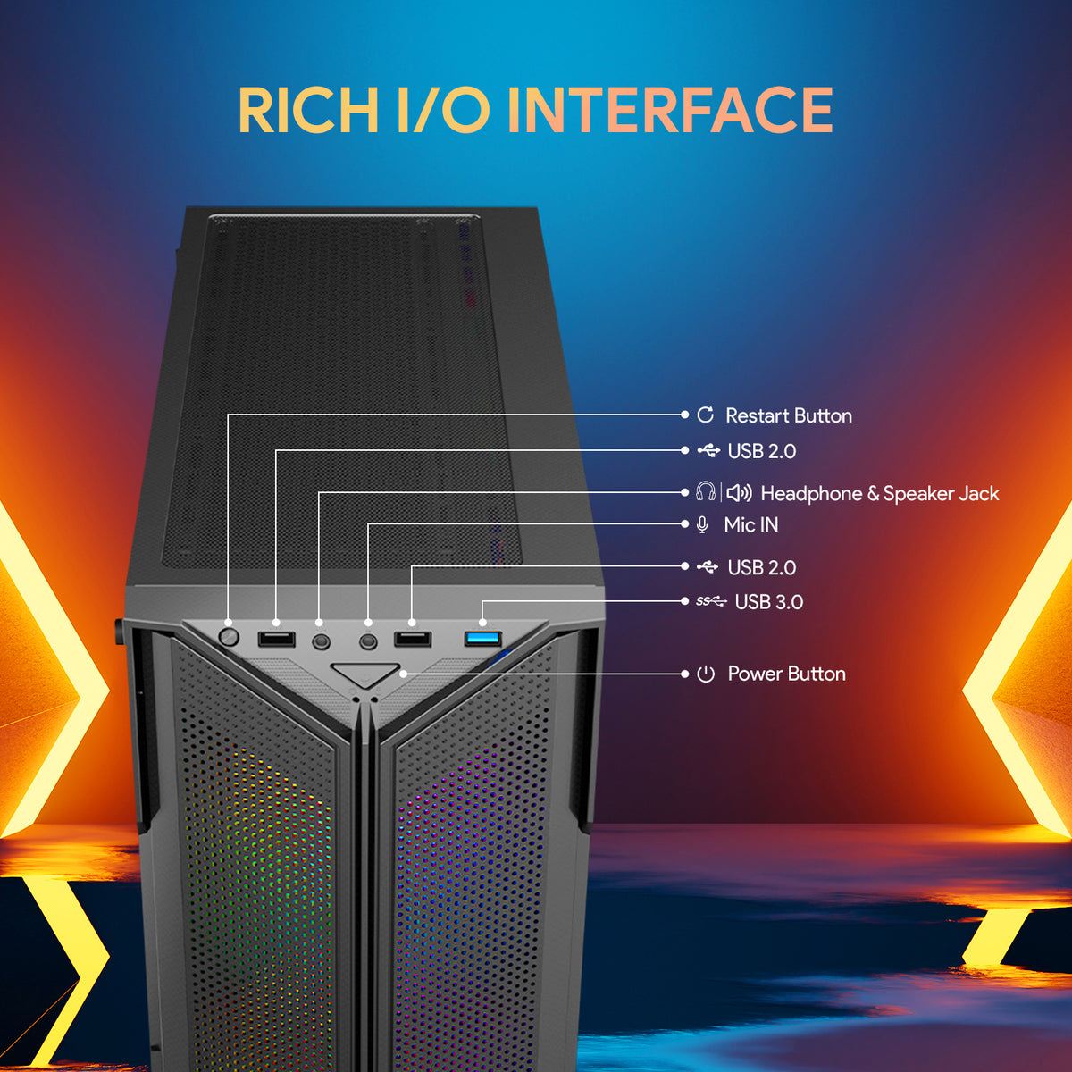 AQVIN AQ20 Gaming PC Tower