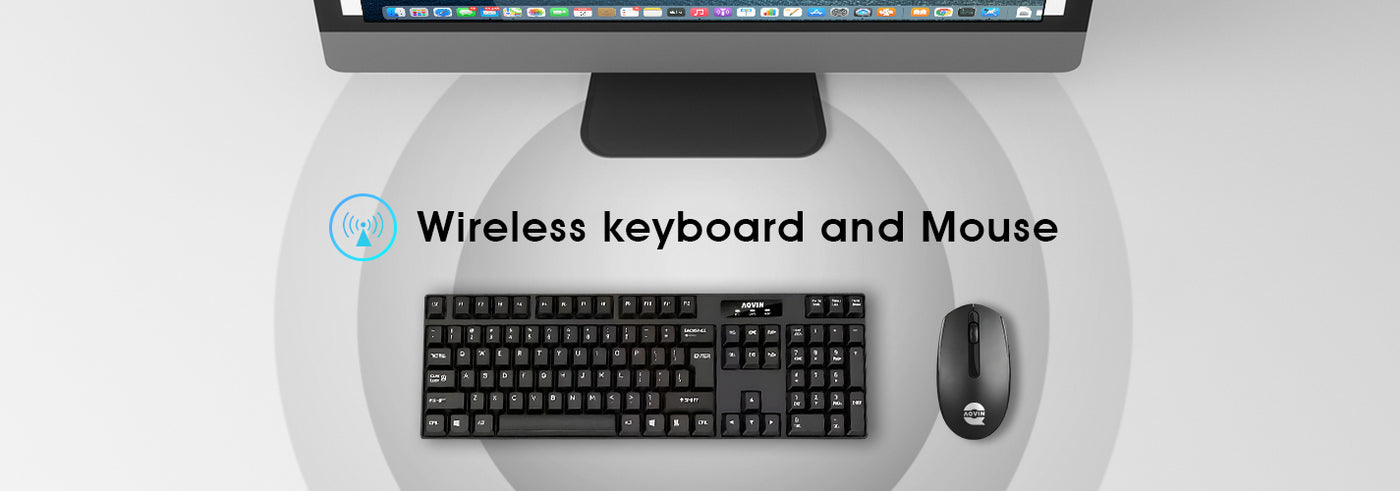 Wireless Keyboard & Mouse